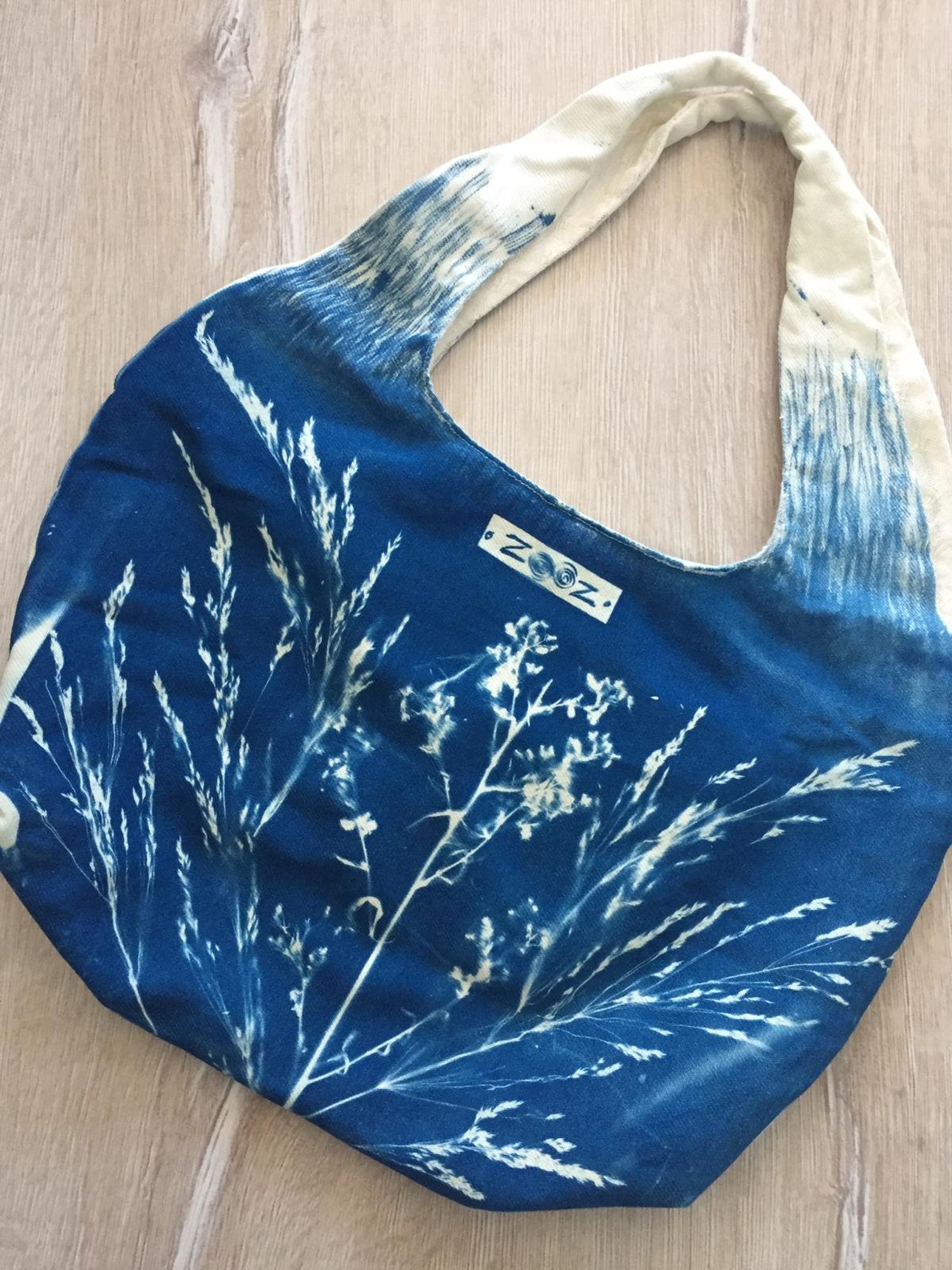 Cyanotype Reversible Mini Bag - Etsy
