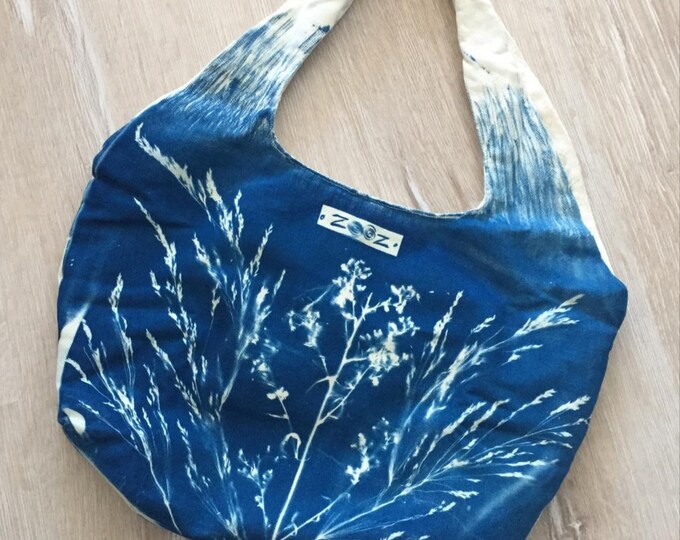 Iris Tsuno Bag Cyanotype - Etsy