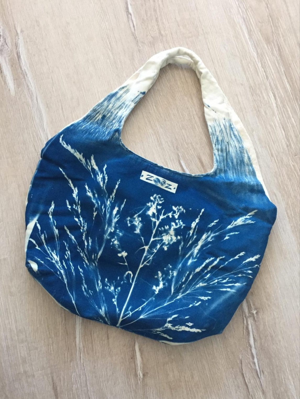 Cyanotype Reversible Mini Bag - Etsy