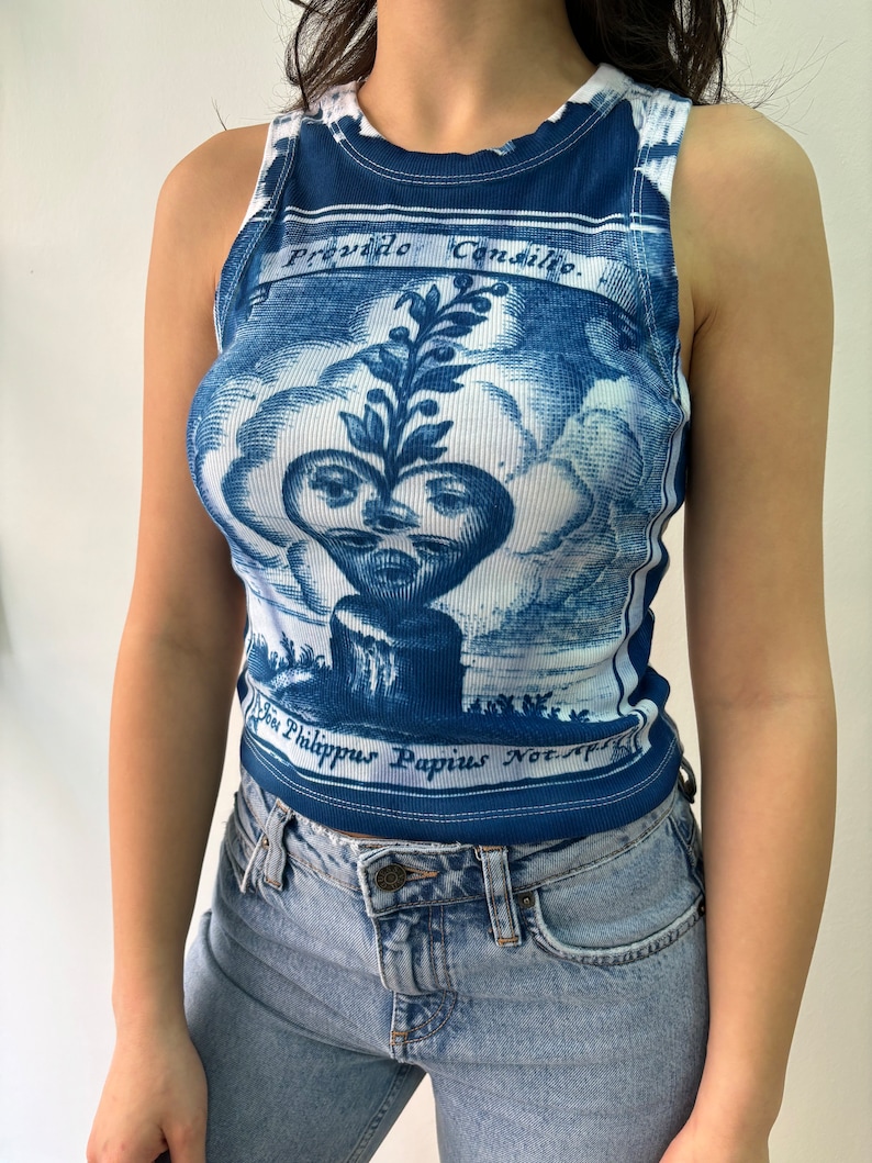 Emblem of Johannes Philippus Papius Crop Top - Etsy