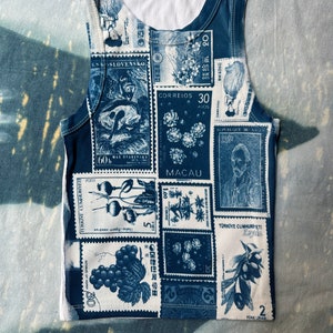 Full of Stamps Crop Top - Etsy