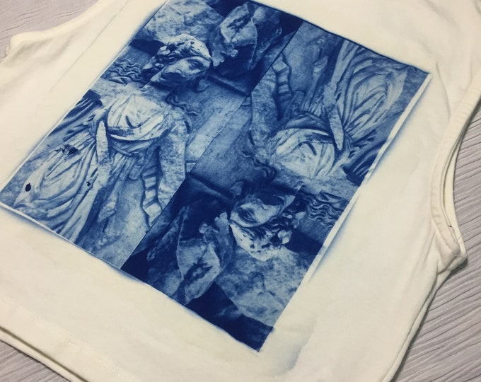 Cyanotype Femina Crop Top - Etsy