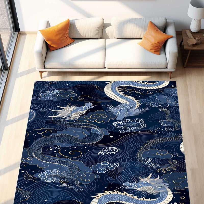 Chinese Dragon Rugs - Etsy