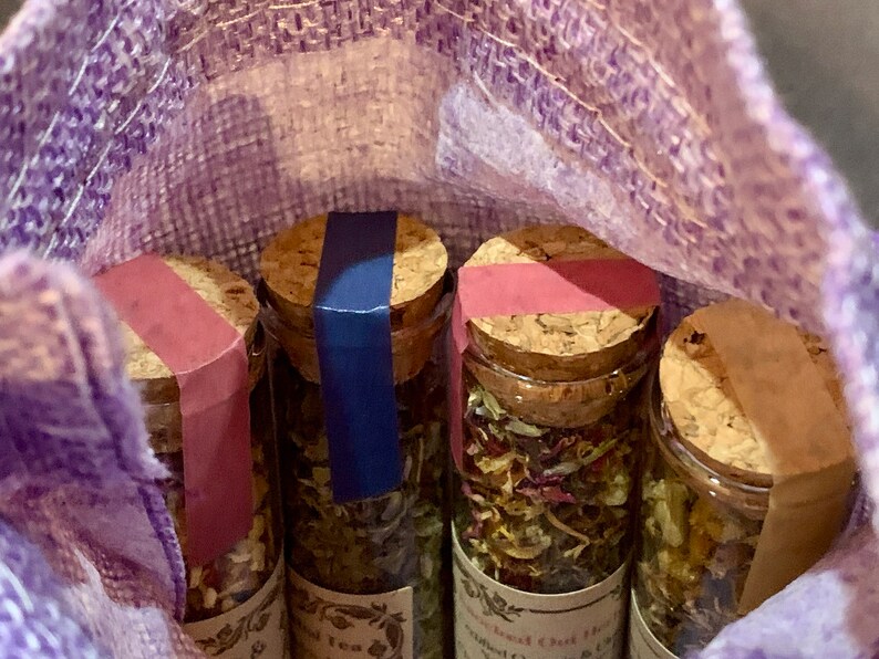 Organic Herbal Tea Sampler Gift Sets Birthdays Wedding Favors - Etsy