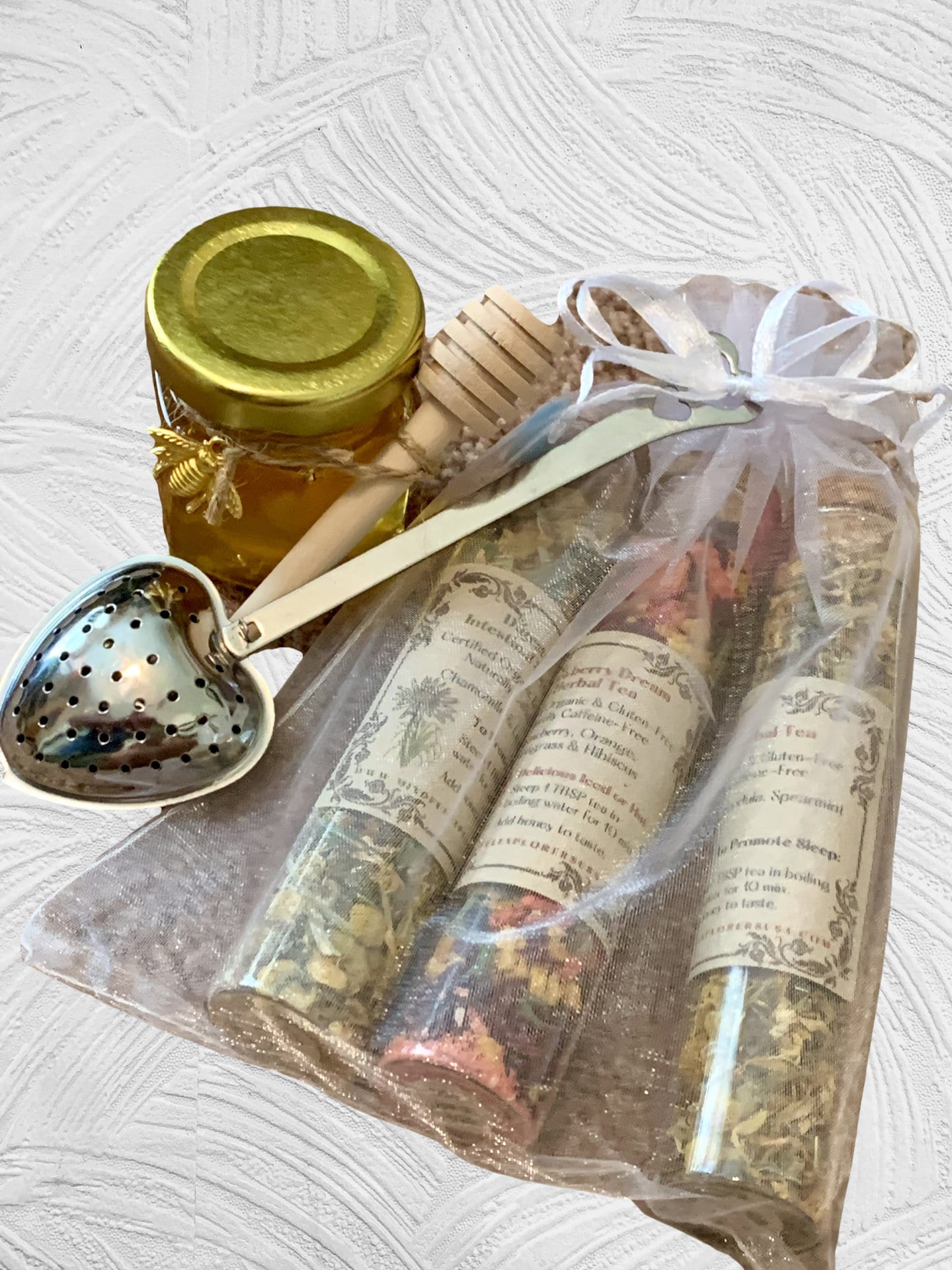 Organic Herbal Tea Sampler Gift Sets Birthdays Wedding Favors - Etsy