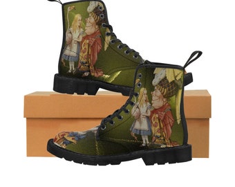 Alice in Wonderland Doc Martens - Etsy