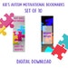 Kids Motivational Autism Bookmarks - Etsy