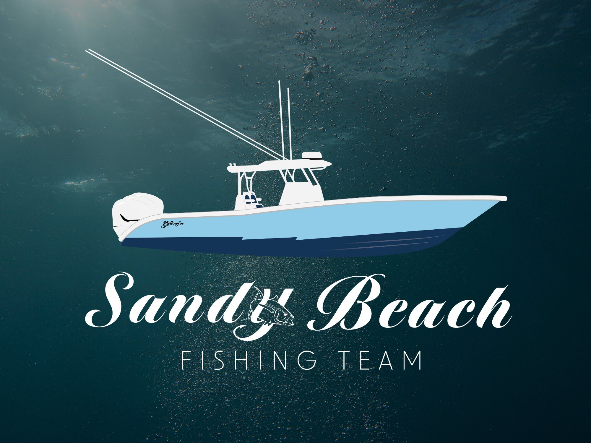 Custom Boat Rendering for All Your Merch / Boat Rendering Only OR Boat ...