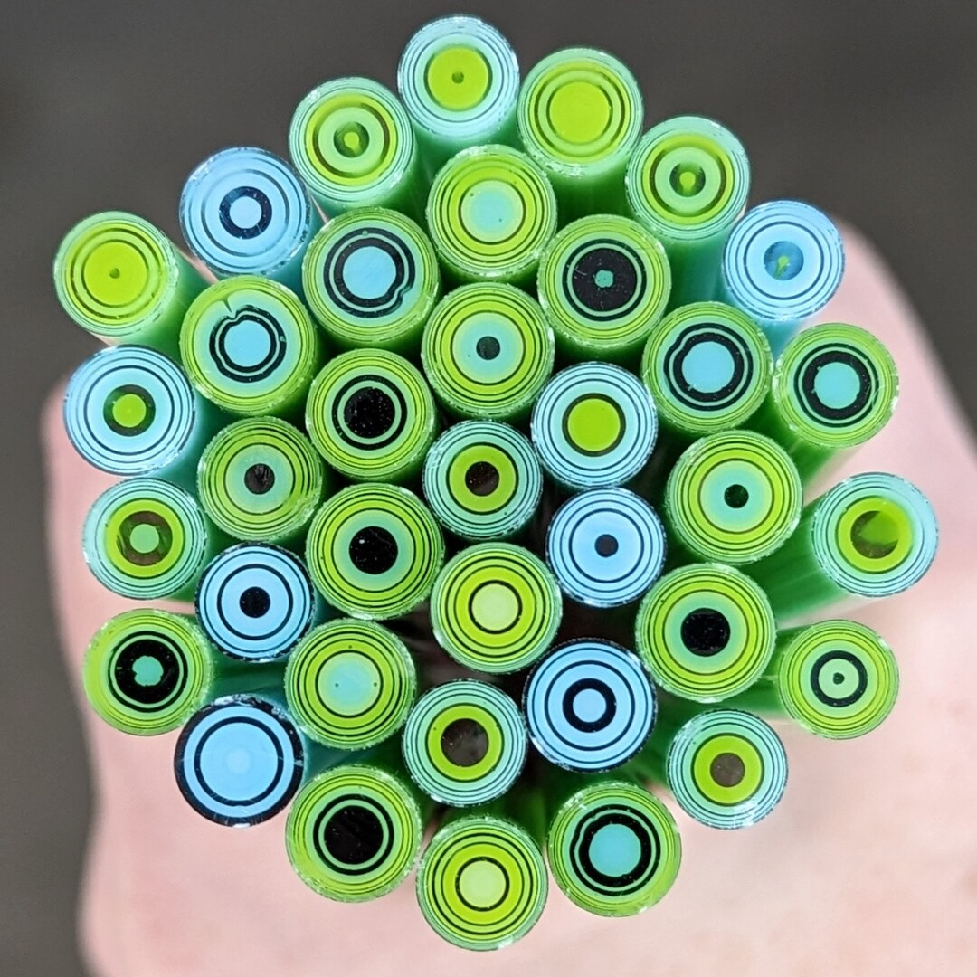 COE 90 Murrini | Parakeet 1oz | Millefiori, Murrine, Vitrigraph ...
