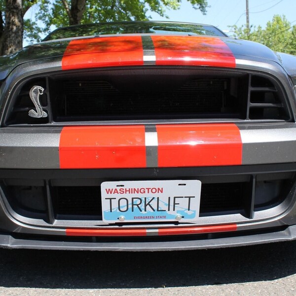 Mustang Front License Plate - Etsy