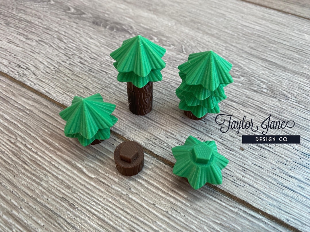 Stacking Evergreen Trees Board Game Upgrade for Earth, Canopy Evergreen ...