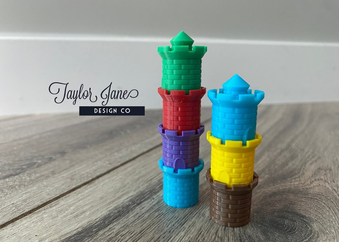 Castle Board Game Score Markers - Etsy