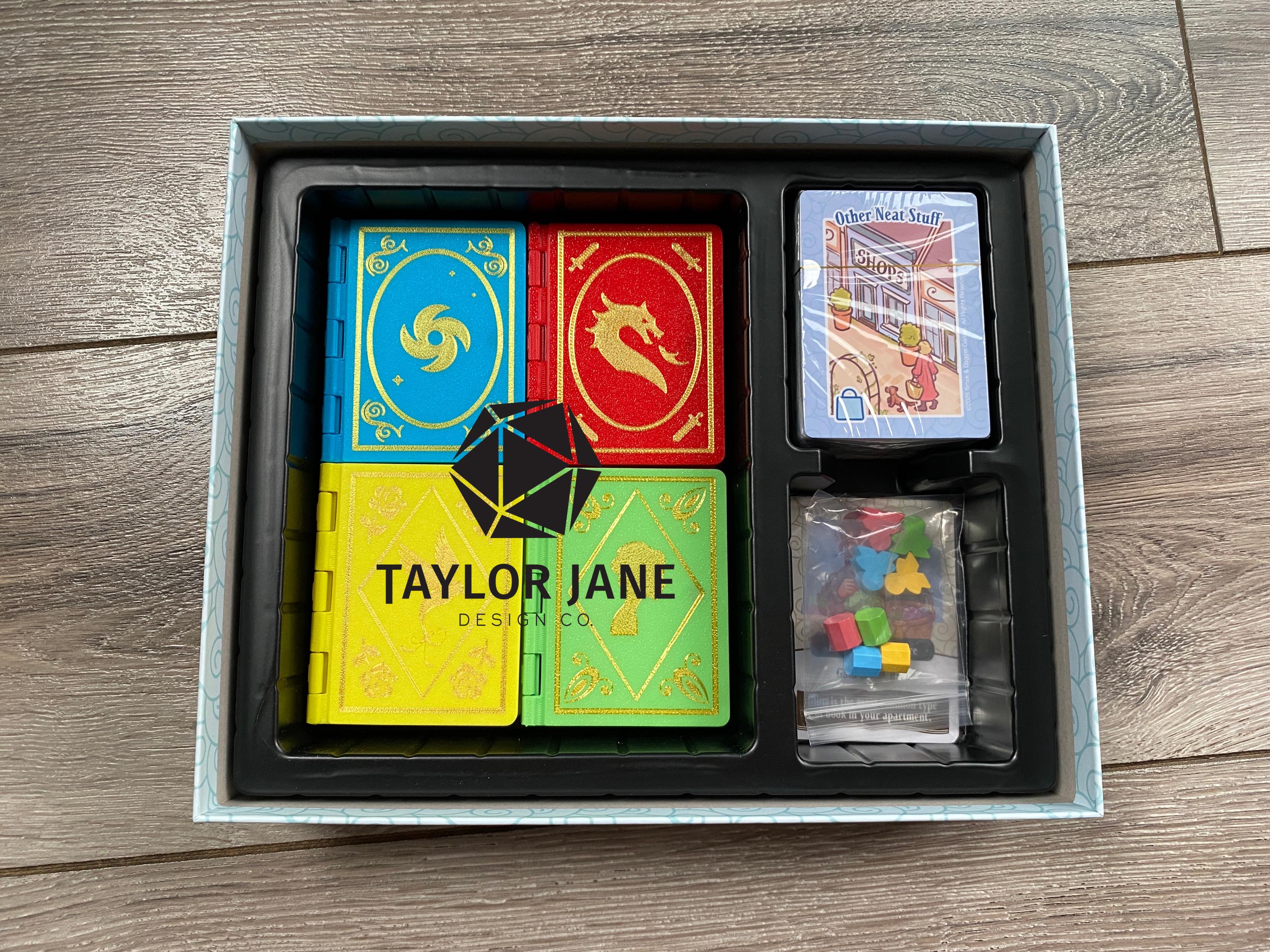 A Place for All My Books Compatible Board Game Organizer - Etsy