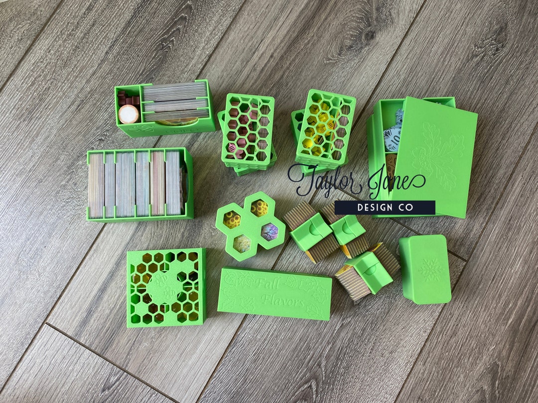 Honey Buzz + Fall Flavors Compatible Board Game Organizer - Etsy