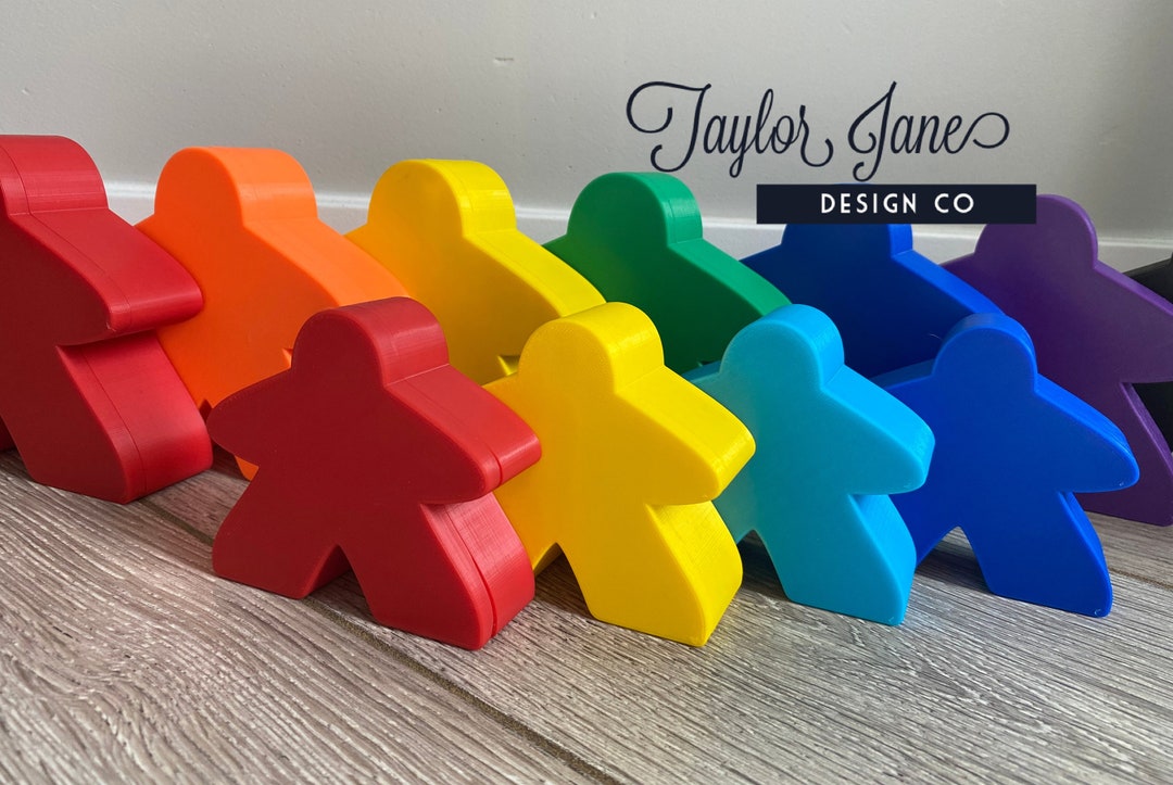 Meeple Boxes for Board Game Components - Etsy