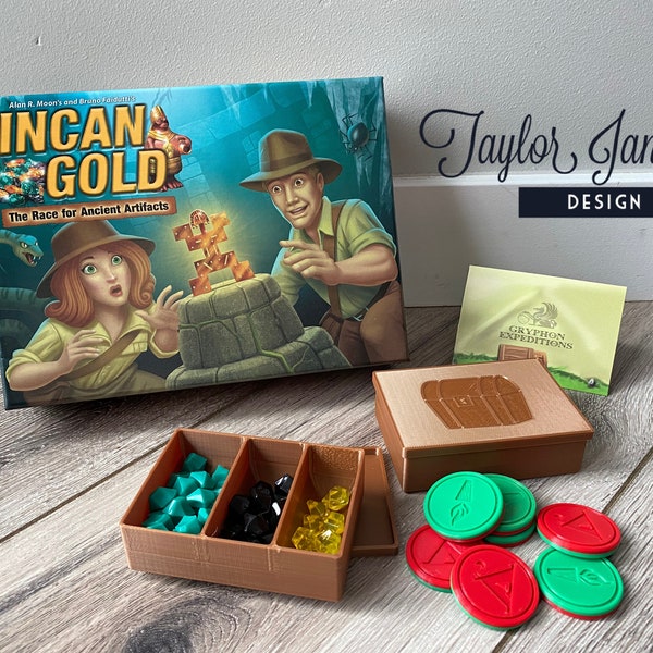 Incan Gold Board Game - Etsy