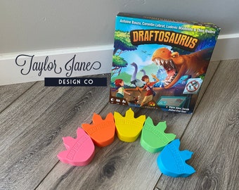 Draftosaurus Shipping Boxes 5 Piece Set, 3D Printed Unofficial - Etsy