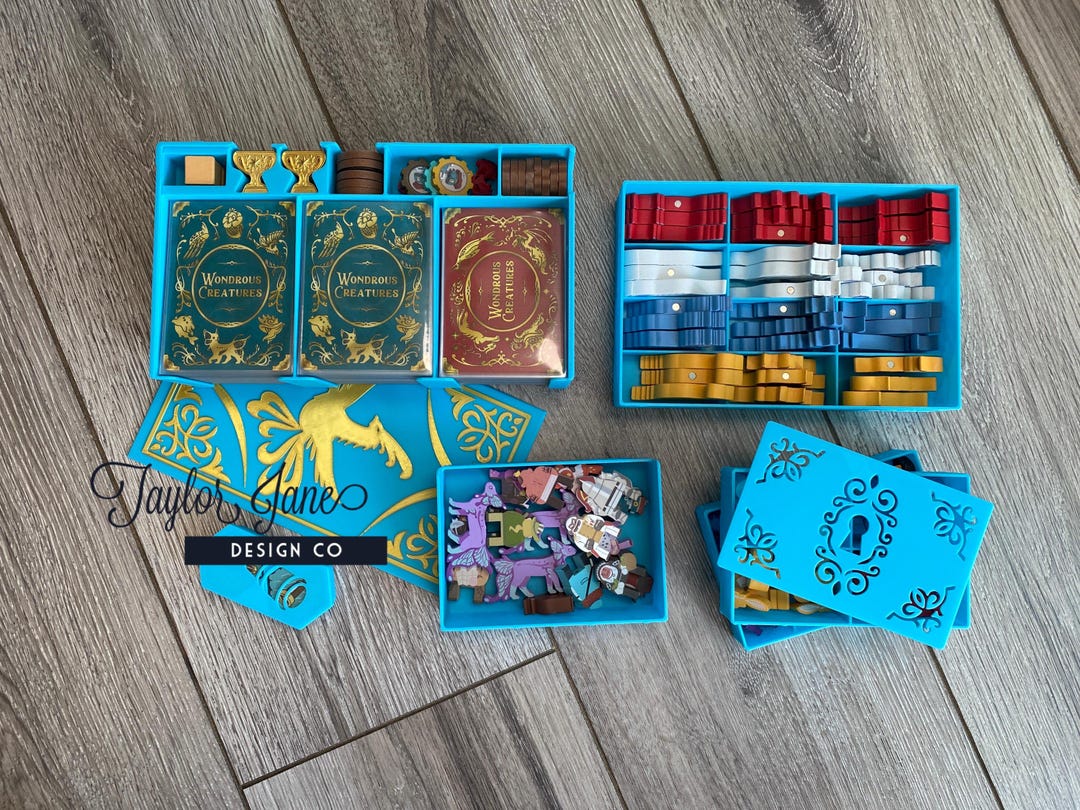 Wondrous Creatures Compatible Board Game Insert - Etsy