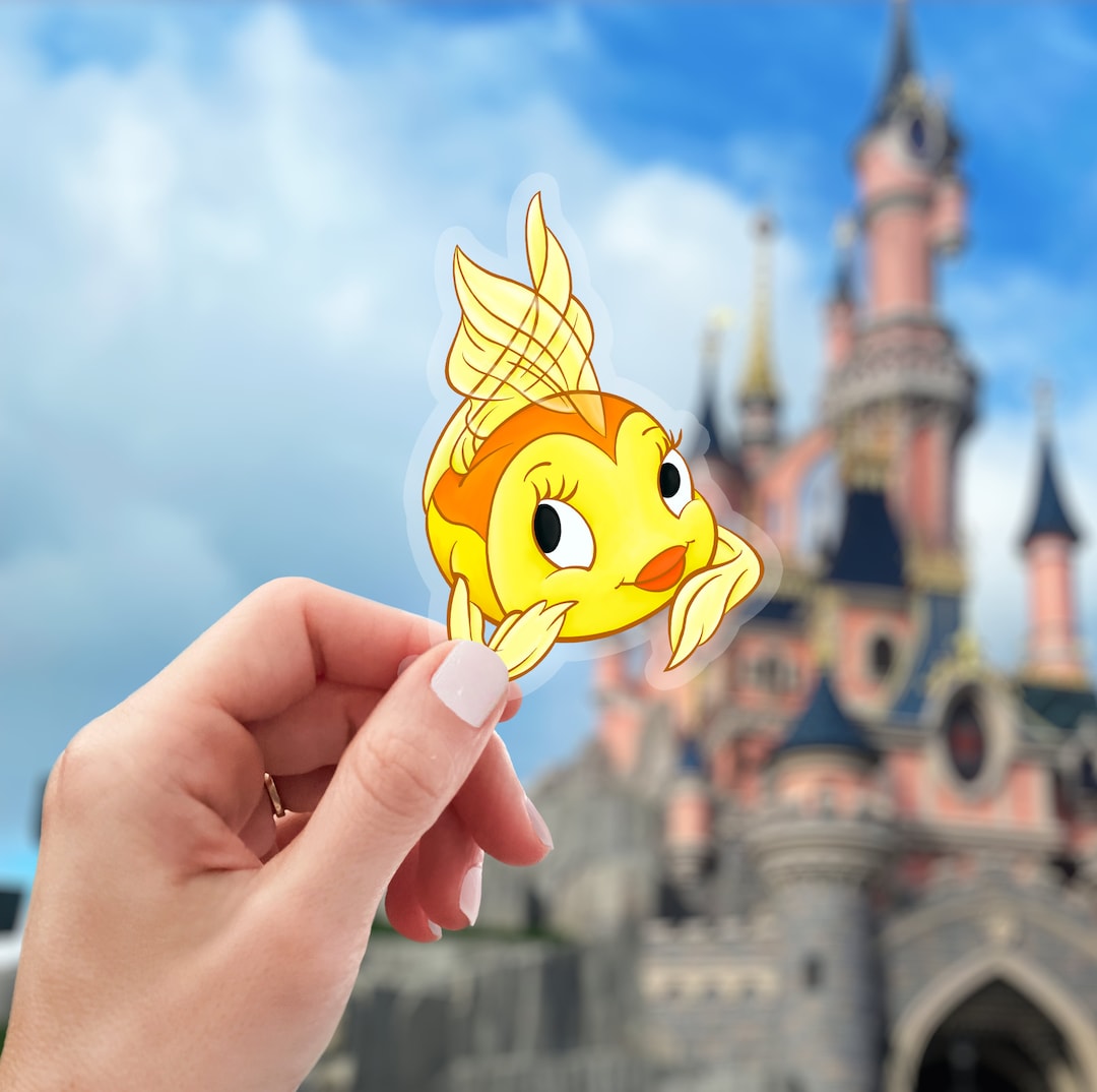 Cleo, Fish, Pinocchio, Disney Sticker, Disney Movie, Disney, Sticker ...