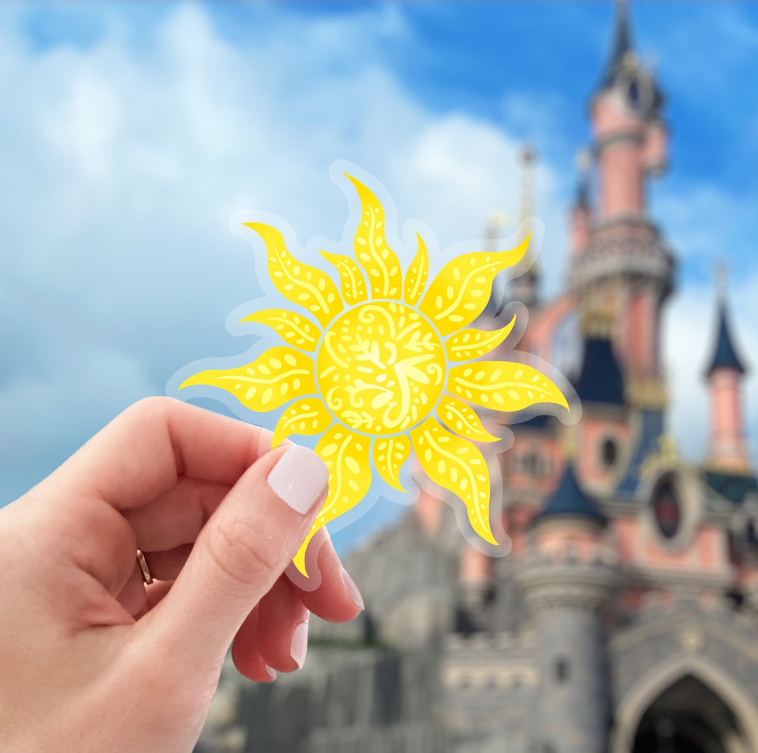 Disney, Tangled, Sun, Sticker, Decal - Etsy