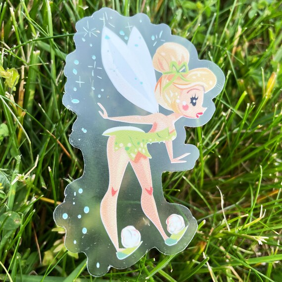 Tink Tinkerbelle Peter Pan Disney Fairy Sticker Decal | Etsy