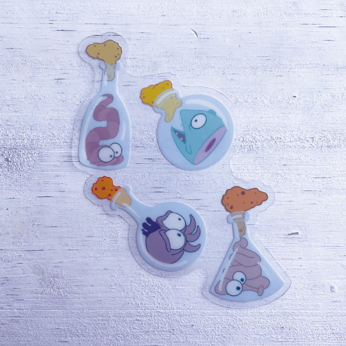 Disney, Little Mermaid, Ursula, Potion Ingredients, Sticker, Decal - Etsy