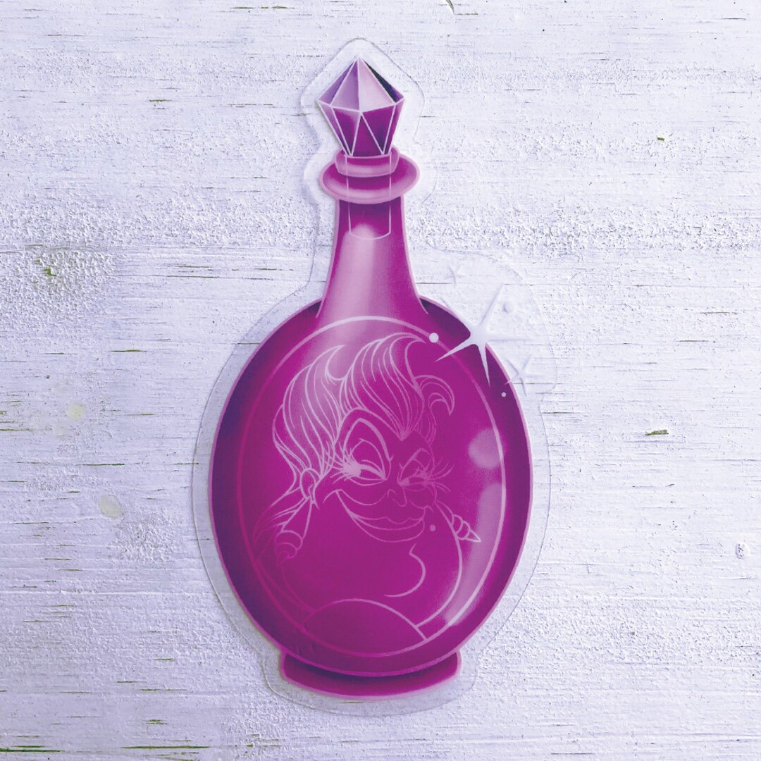 Little Mermaid Ursula's Magic Potion Bottle - Etsy