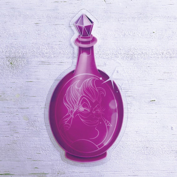 Little Mermaid Ursula's Magic Potion Bottle - Etsy