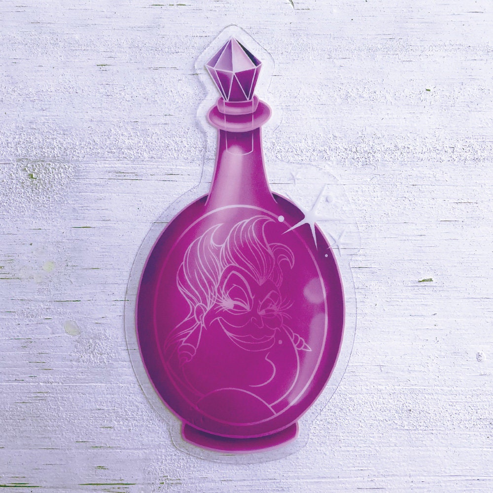 Little Mermaid Ursula's Magic Potion Bottle - Etsy