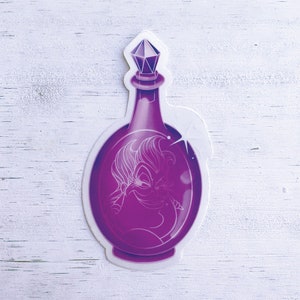 Little Mermaid Ursula's Magic Potion Bottle - Etsy