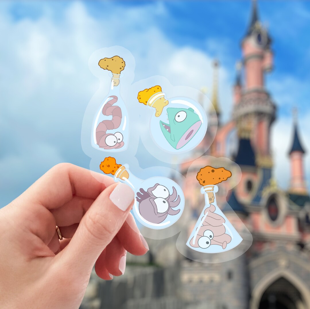 Disney, Little Mermaid, Ursula, Potion Ingredients, Sticker, Decal - Etsy