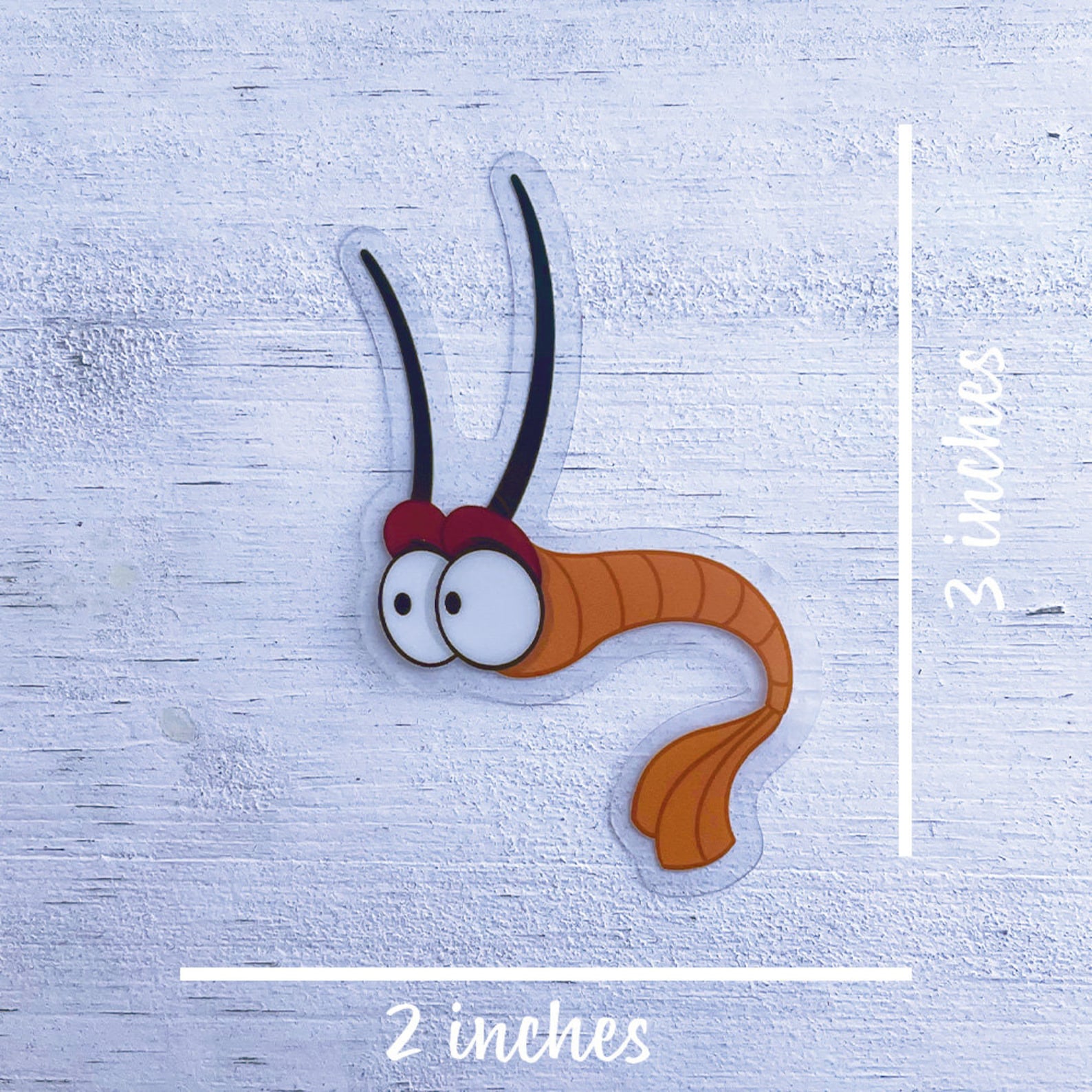 Little Mermaid Ursula Shrimp Sticker - Etsy