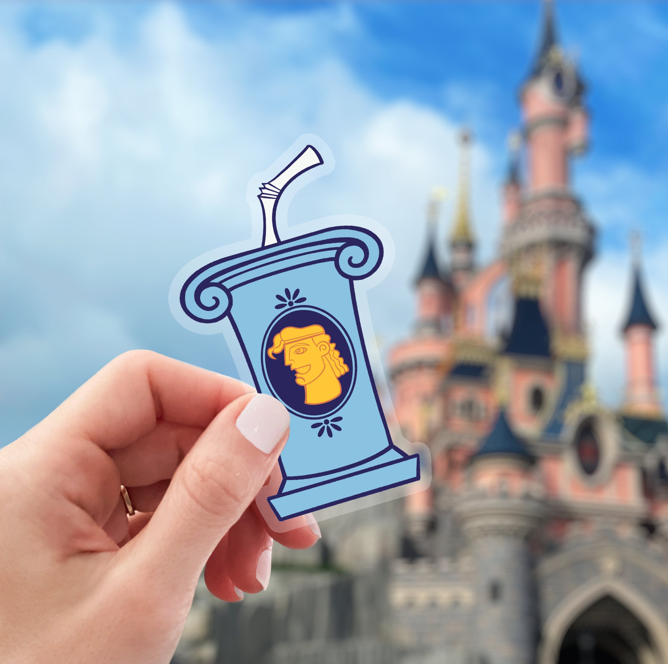 Disney Hercules, Hercules, Drink, Sticker, Decal - Etsy