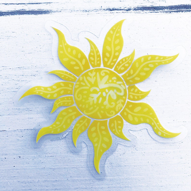 Disney Tangled Sun Sticker Decal - Etsy