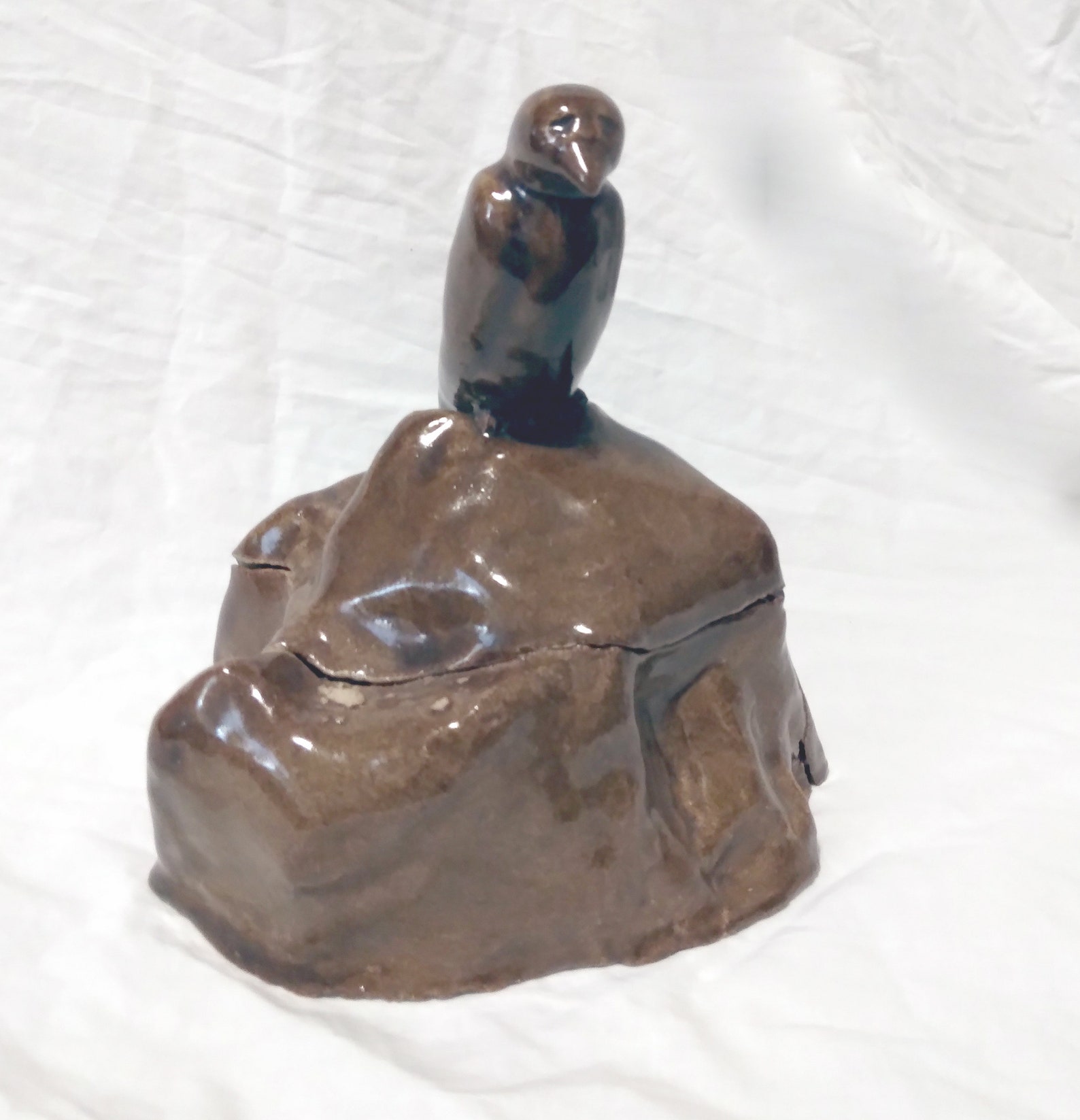 Handmade Ceramic Decorative Box - "the Bird" - Etsy