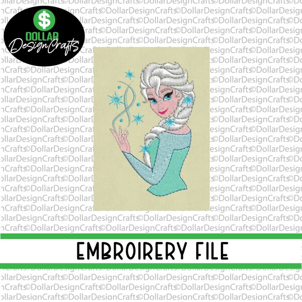 Frozen Embroidery - Etsy