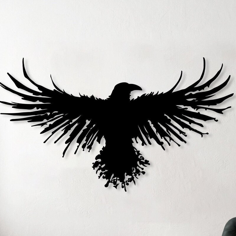 Crow Macrame Wall Art - Etsy