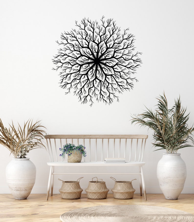 Root Metal Wall Decor Tree of Life Metal Wall Art Tree - Etsy