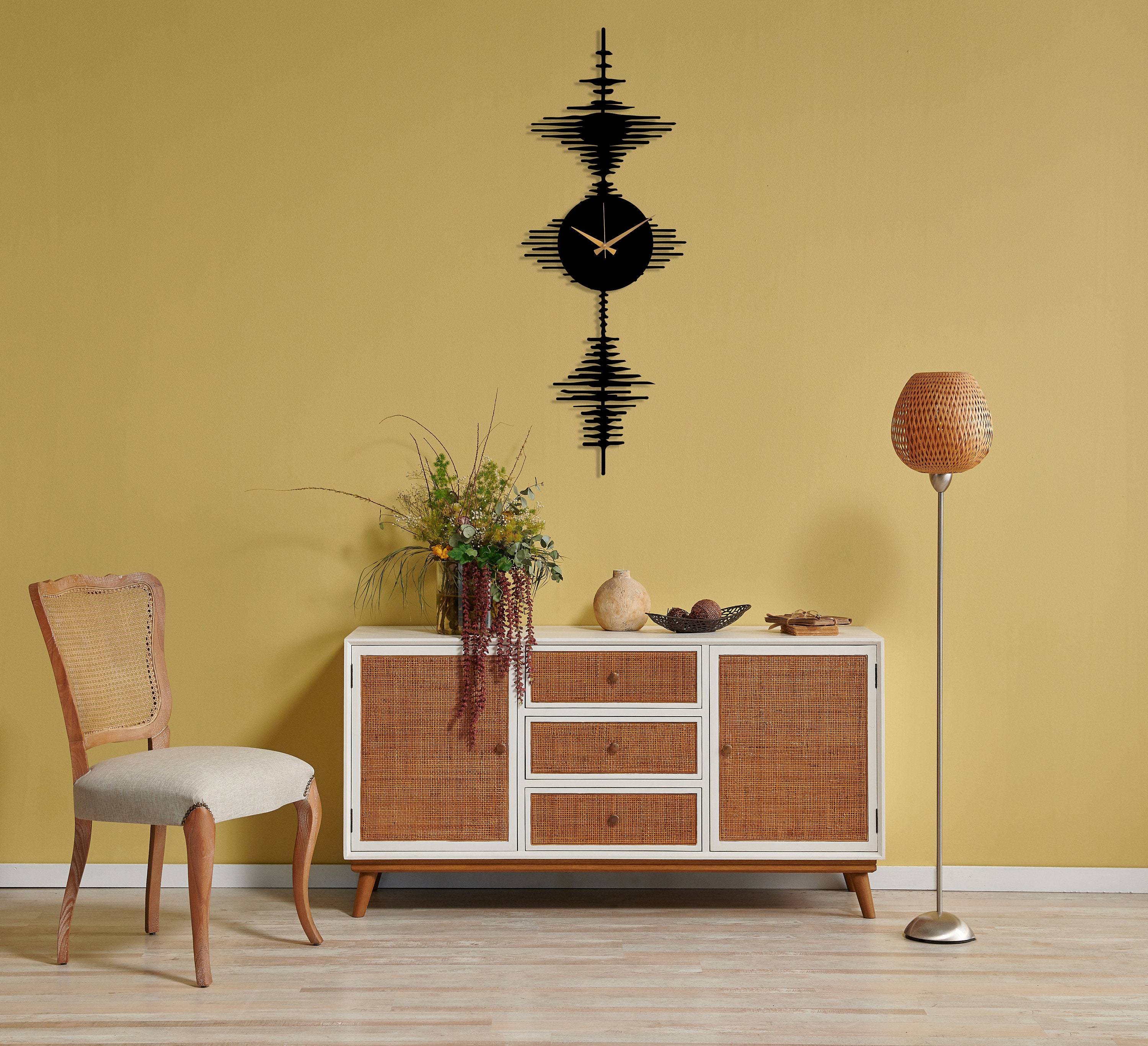 Soundwave Metal Wall Clock Art Personalized Wall Clock Gift - Etsy