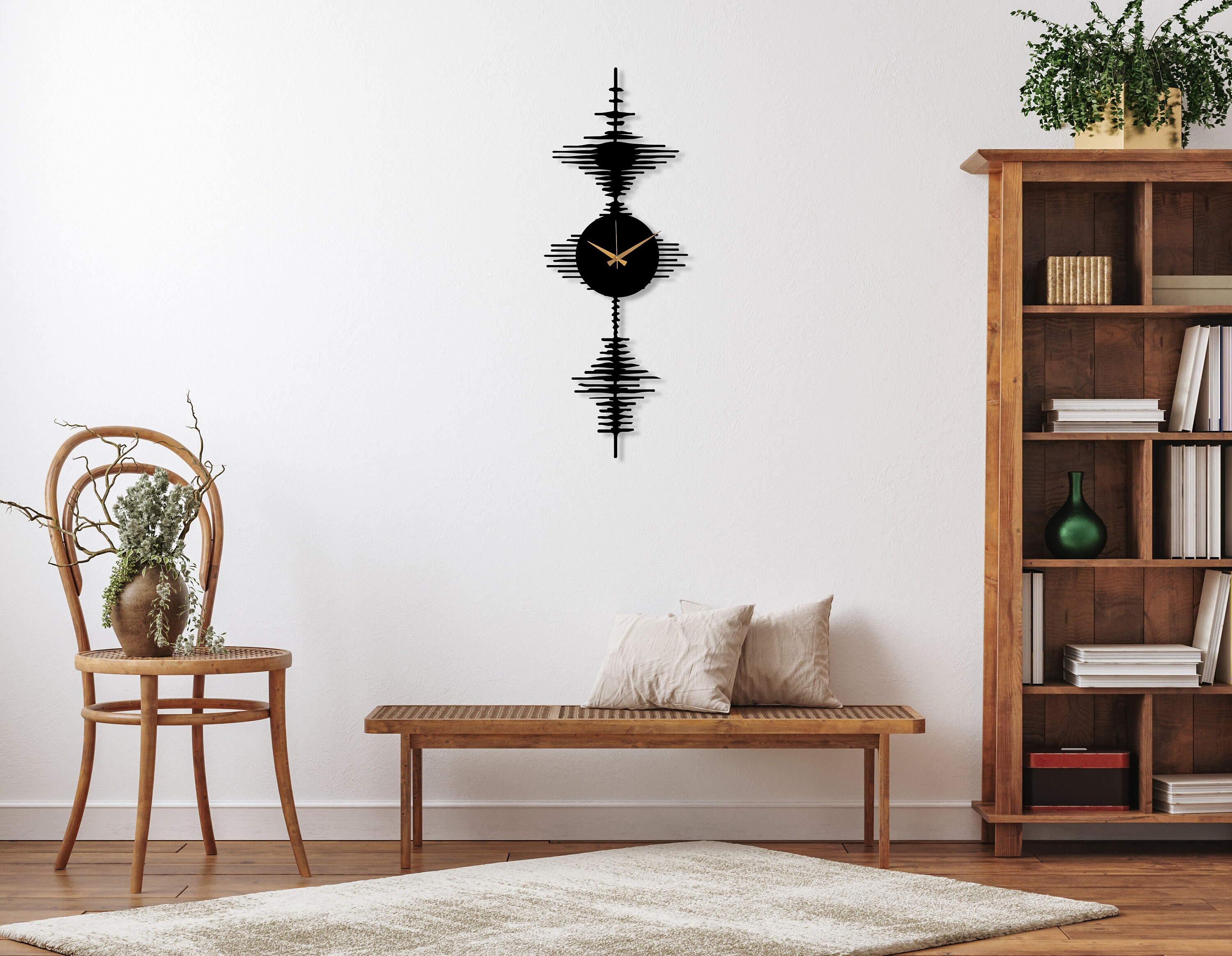 Soundwave Metal Wall Clock Art Personalized Wall Clock Gift - Etsy