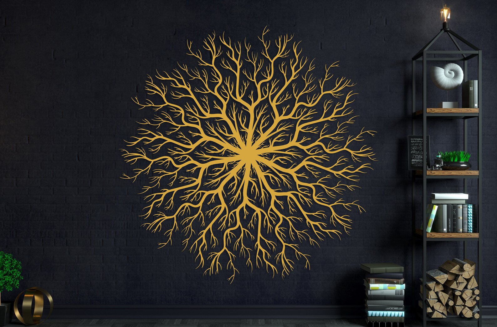 Root Metal Wall Decor, Tree of Life Metal Wall Art, Tree Livingroom ...