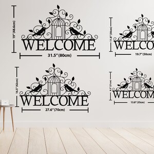 Welcome Home Sign, Metal Word Wall Art, Outdoor House Sign, Entryway ...