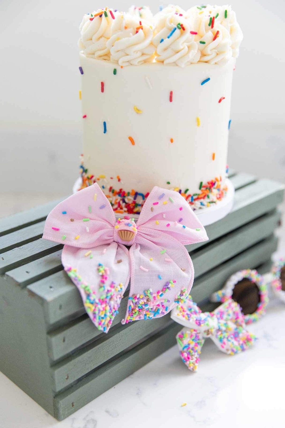 Birthday Bow Fable Birthday Party Bows Birthday Sunnies Bow Party Bow ...