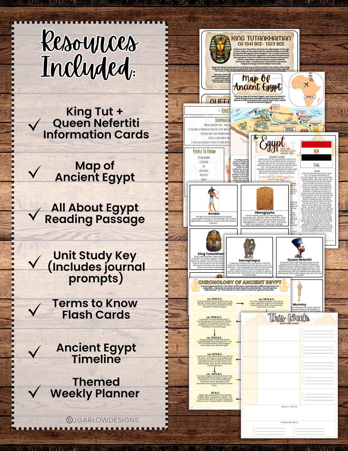 Ancient Egypt History Unit Study | Learning Journal | Homeschool ...
