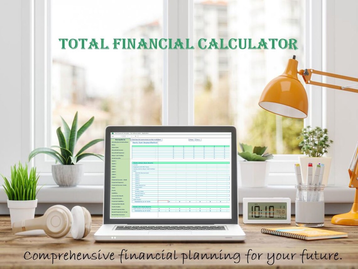 5 Year Budget Planning Tool With Rental Property Tracking Downloadable ...