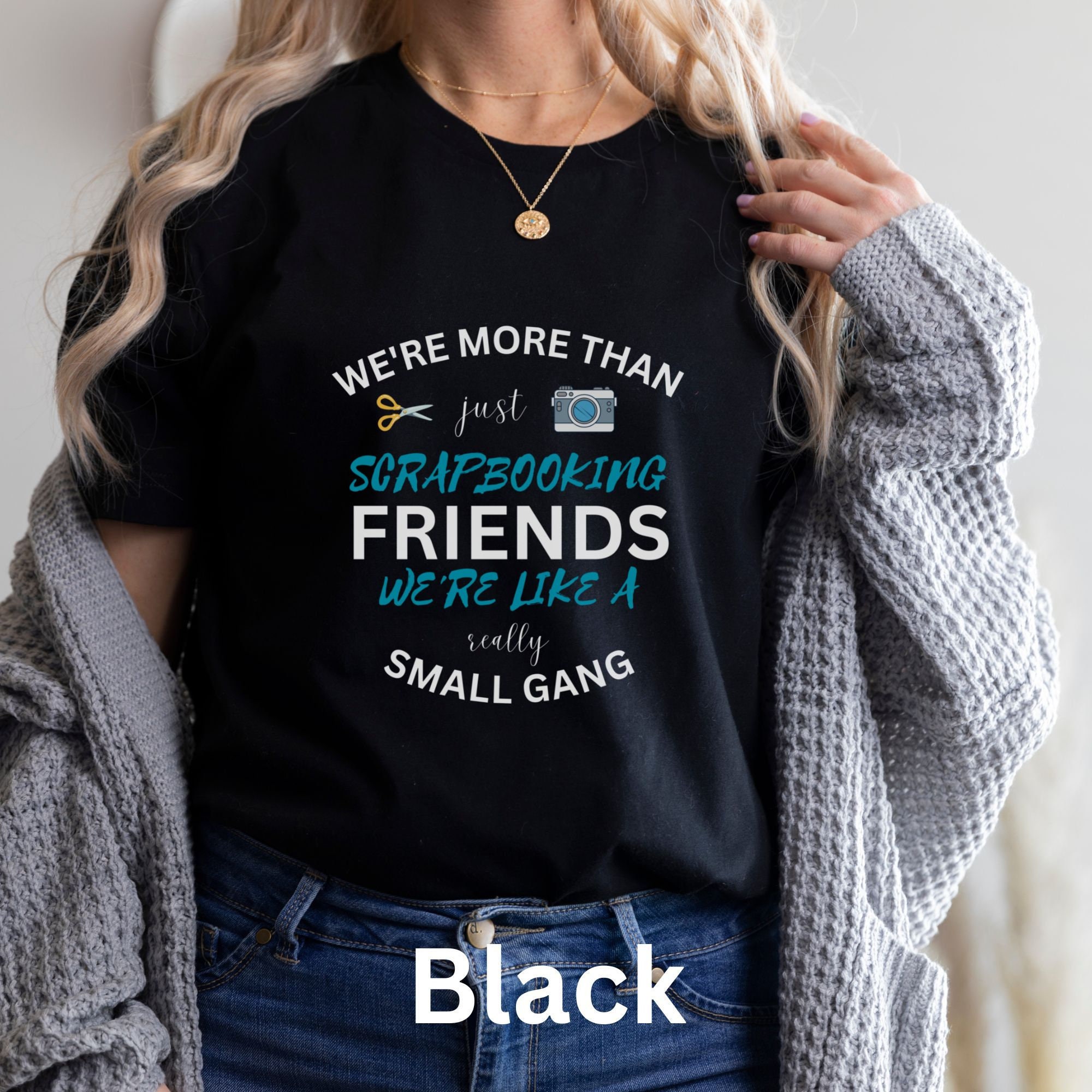 Scrapbook Themed Shirt Crafty Gift DIY Tshirt Scrapbooker Gift ...