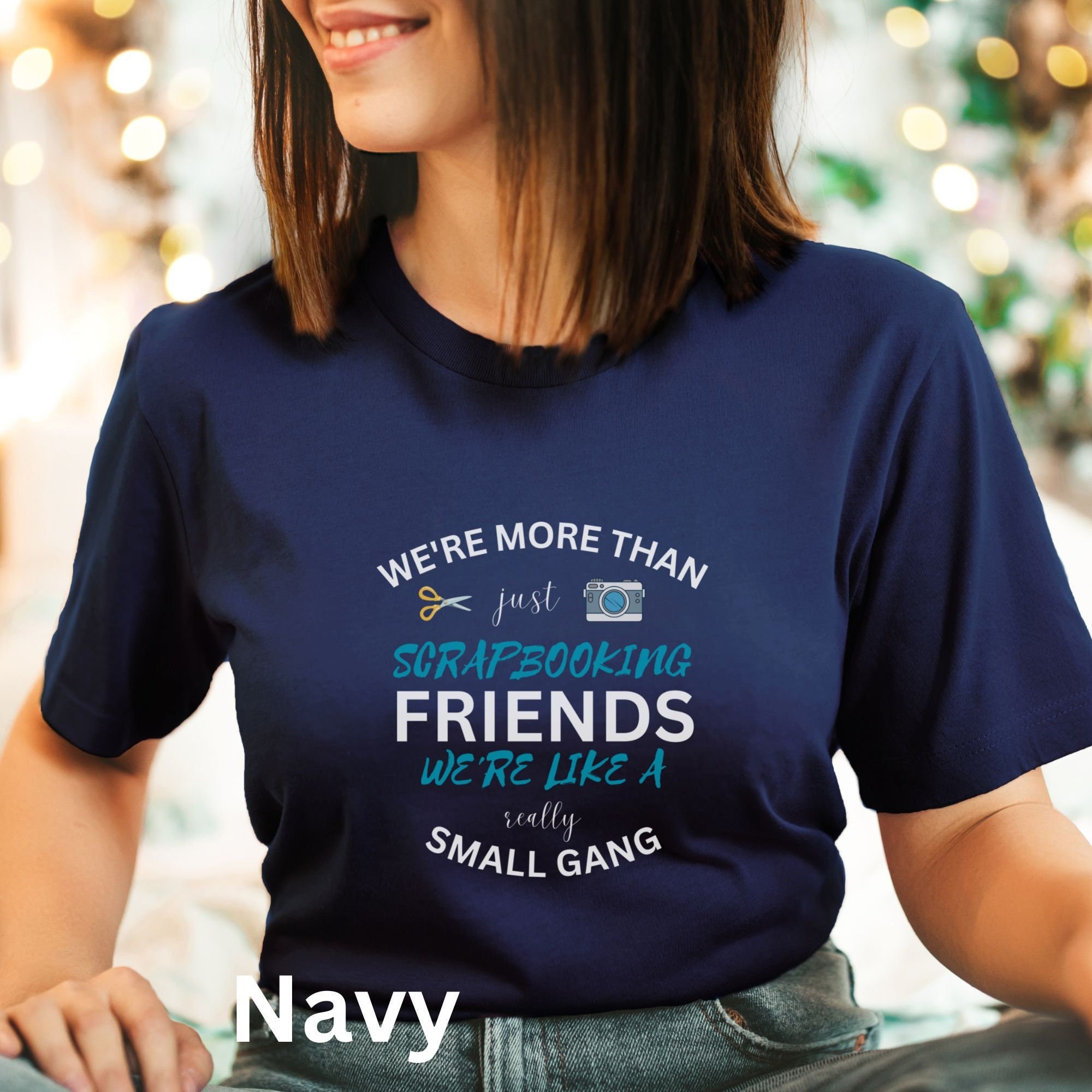 Scrapbook Themed Shirt Crafty Gift DIY Tshirt Scrapbooker Gift ...