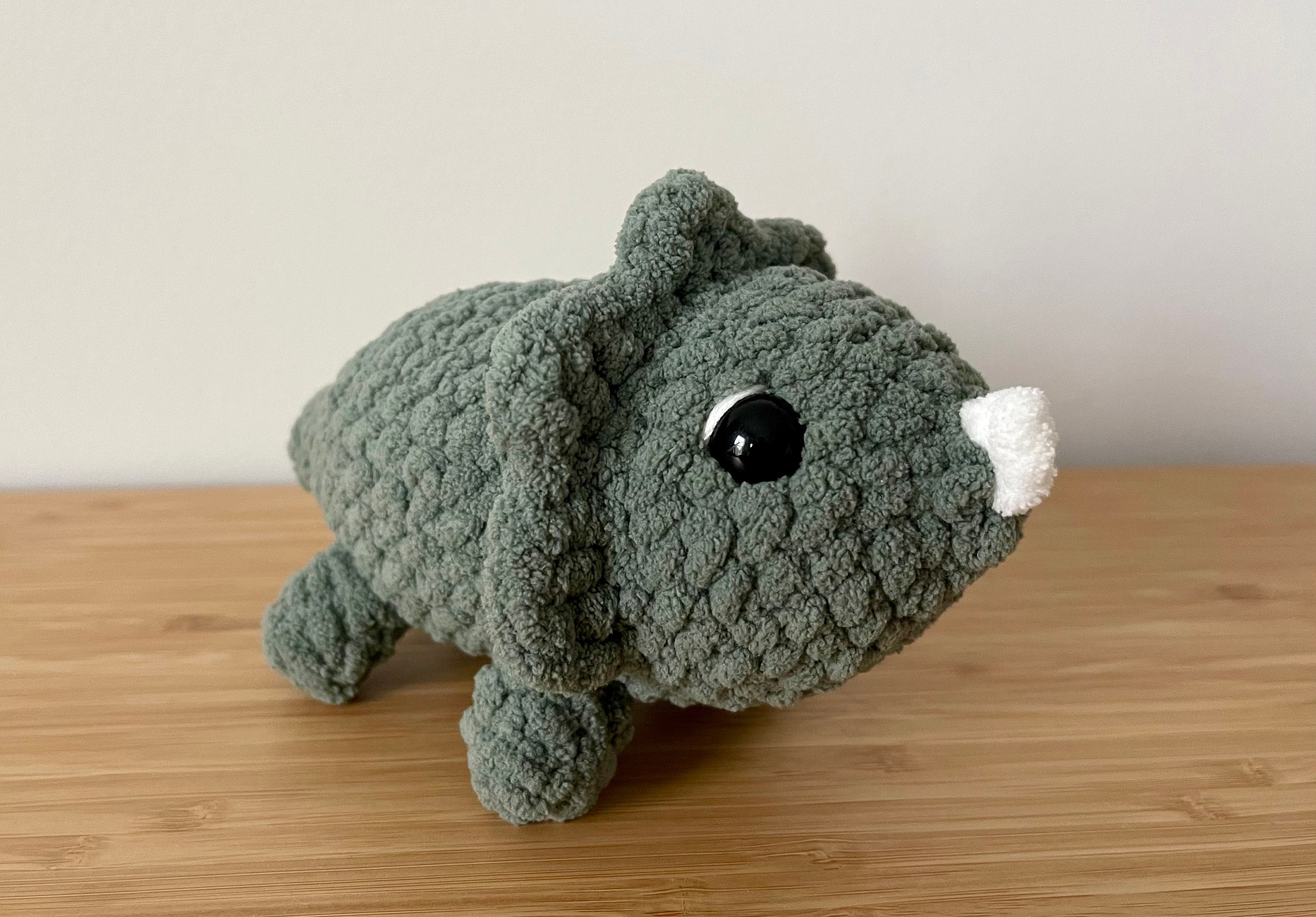 Jaxy the Triceratops, Crochet Pattern - Etsy