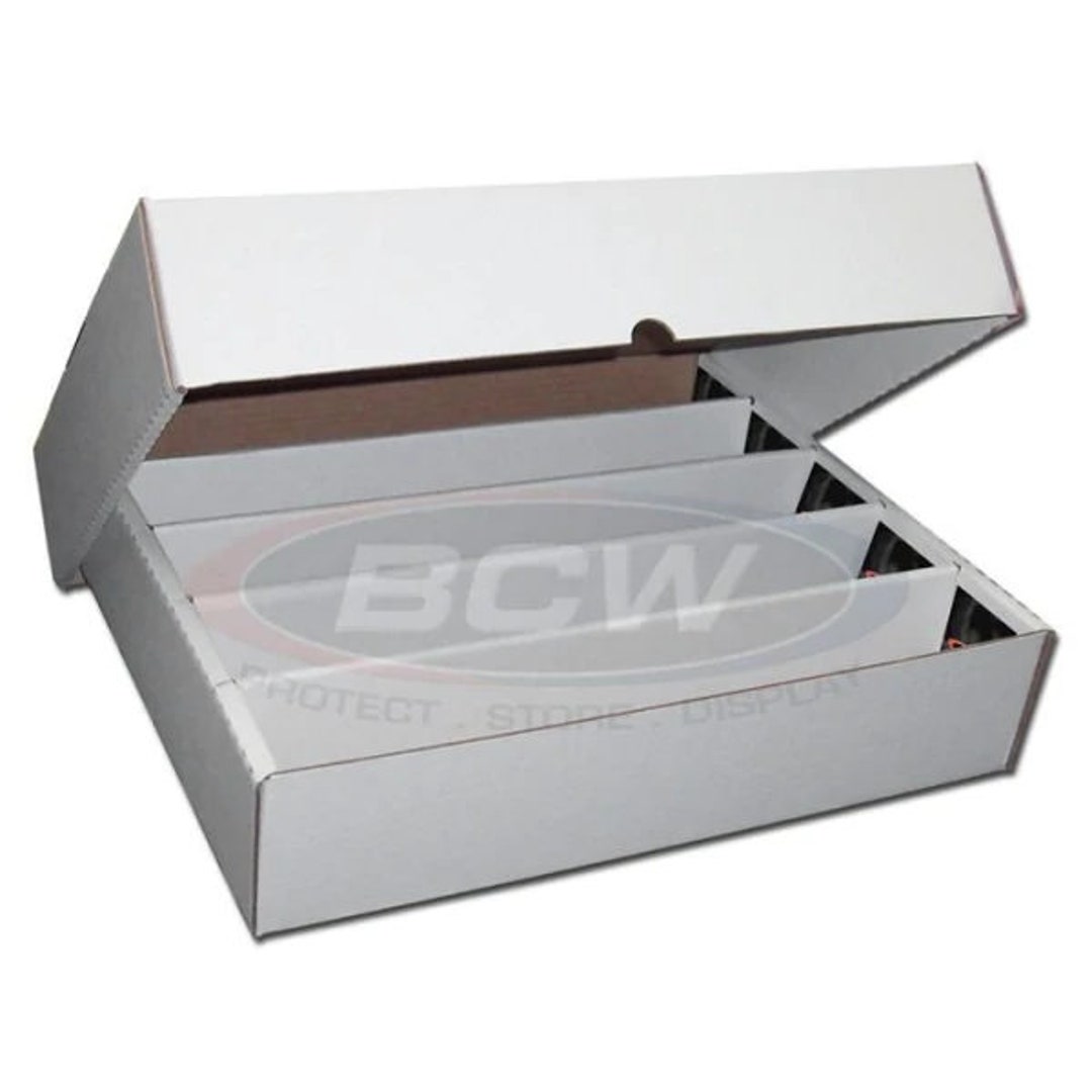 BCW 5000 Card Storage Box - Etsy