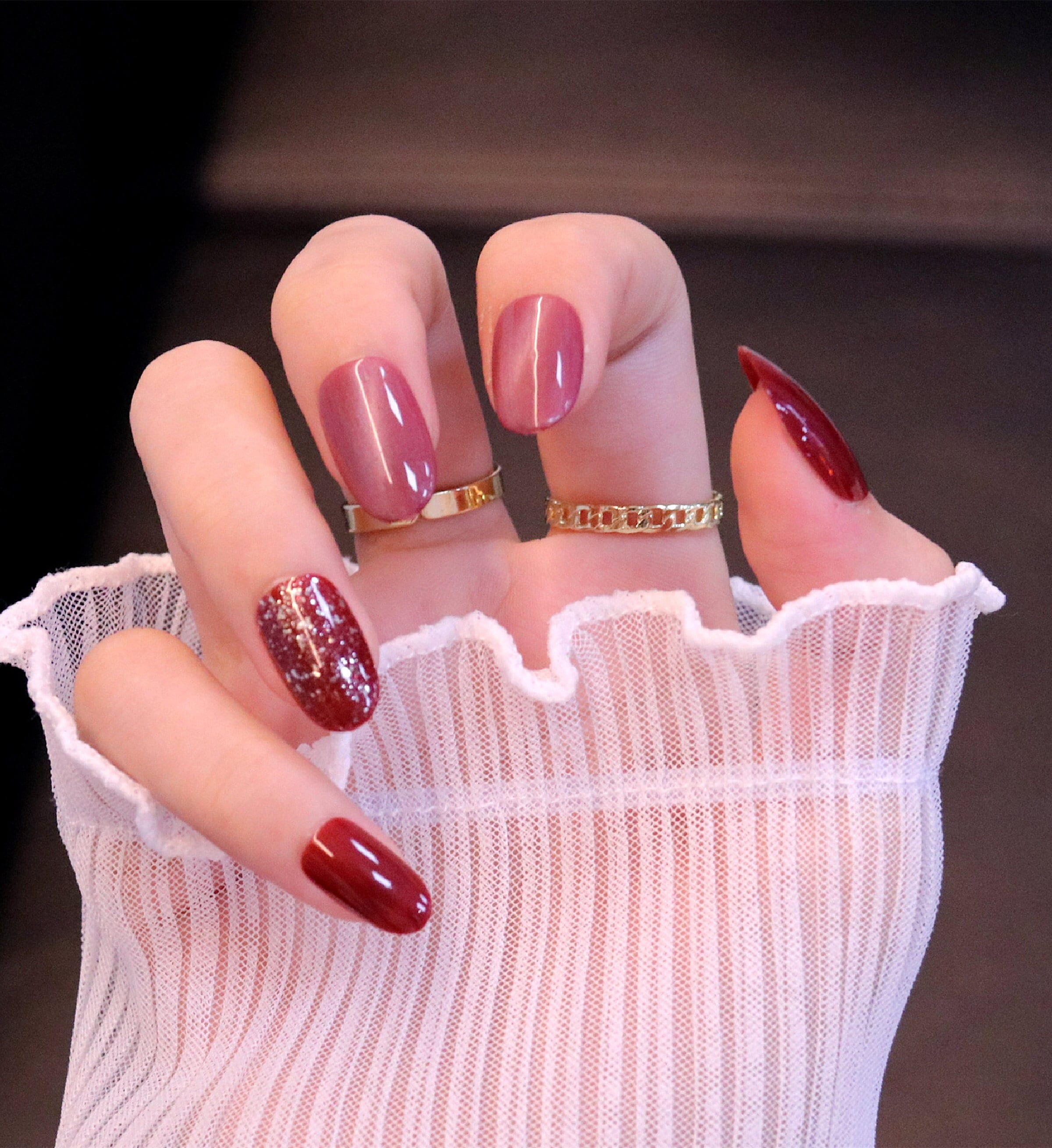 Red Nails Art 2022